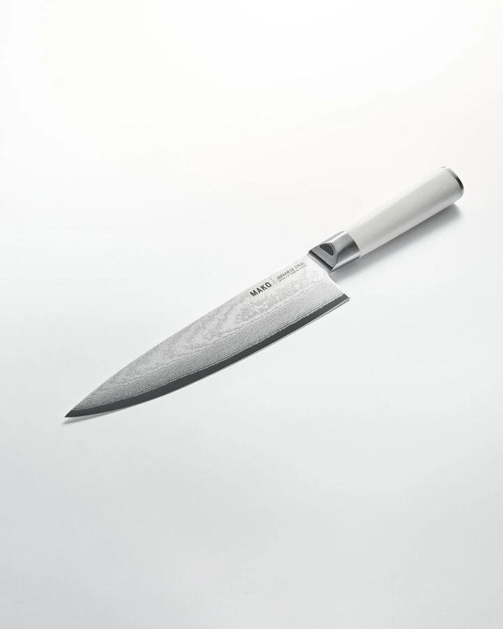 MAKO Japanese Steel Cream 8″ Chef Knife - Southern Hospitality
